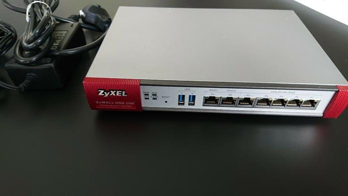 FIREWALL ZYXEL ZYWALL USG 100 7 PORTE