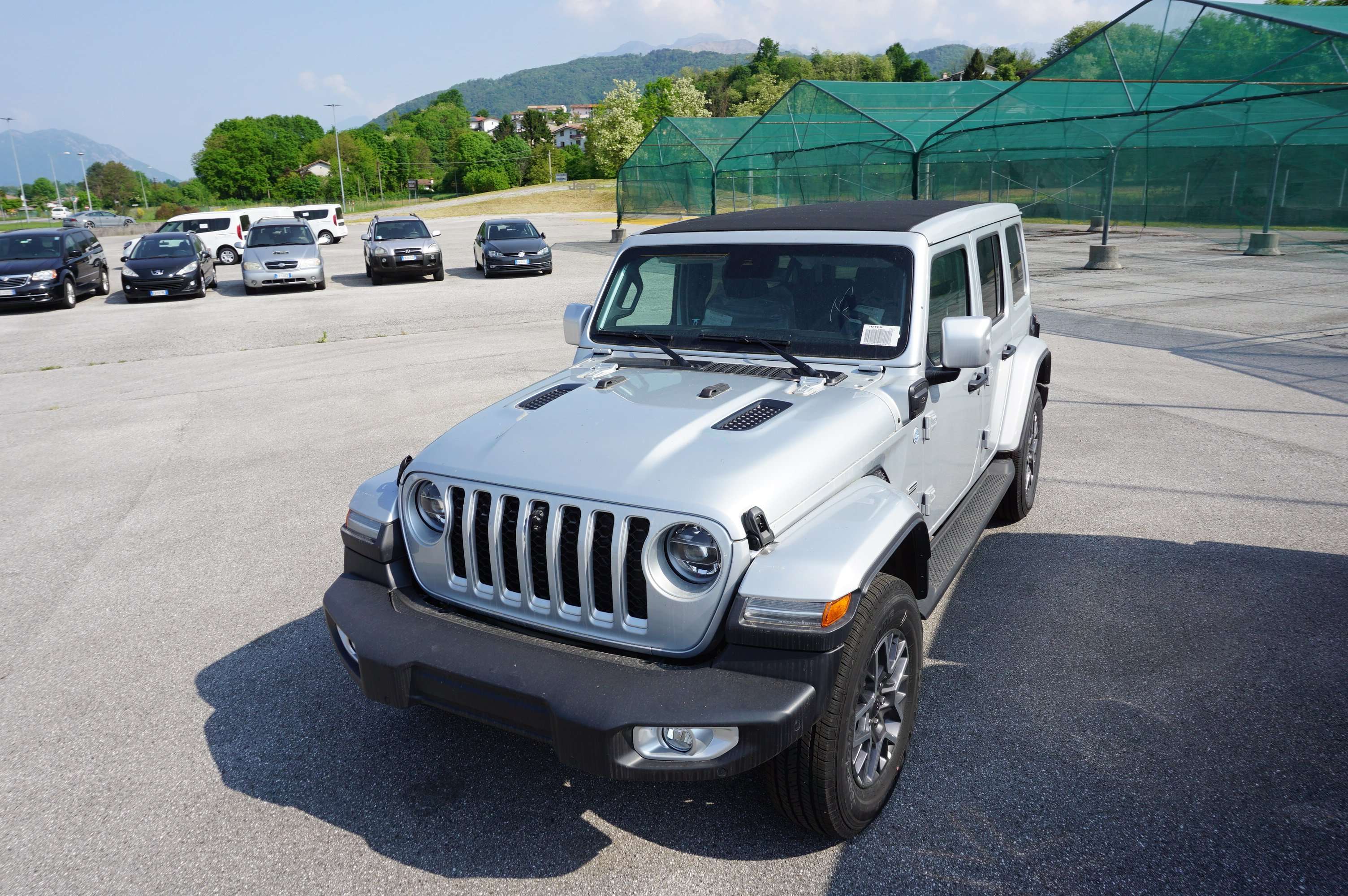 Jeep WranglerOverland+black power soft top pronta consegna