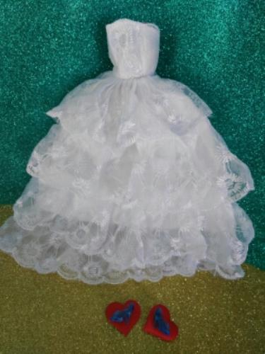 ABITO BARBIE SPOSA