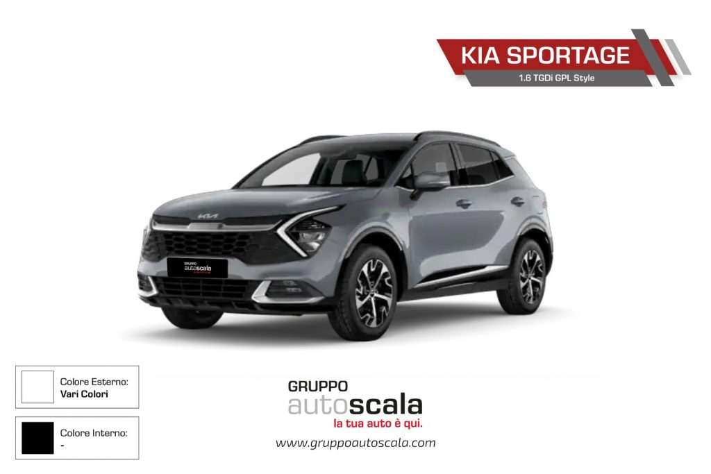 Kia Sportage1.6 TGDi GPL Style