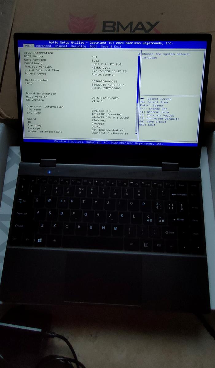 NOTEBOOK CONVERTIBILE BMAX Y13 POWER