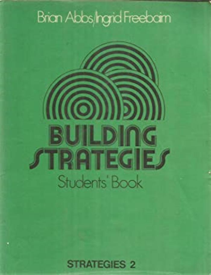 LIBRO SCOLASTICO PER CORSO D`INGLESE, BUILDINGS STRATEGIES (1979)