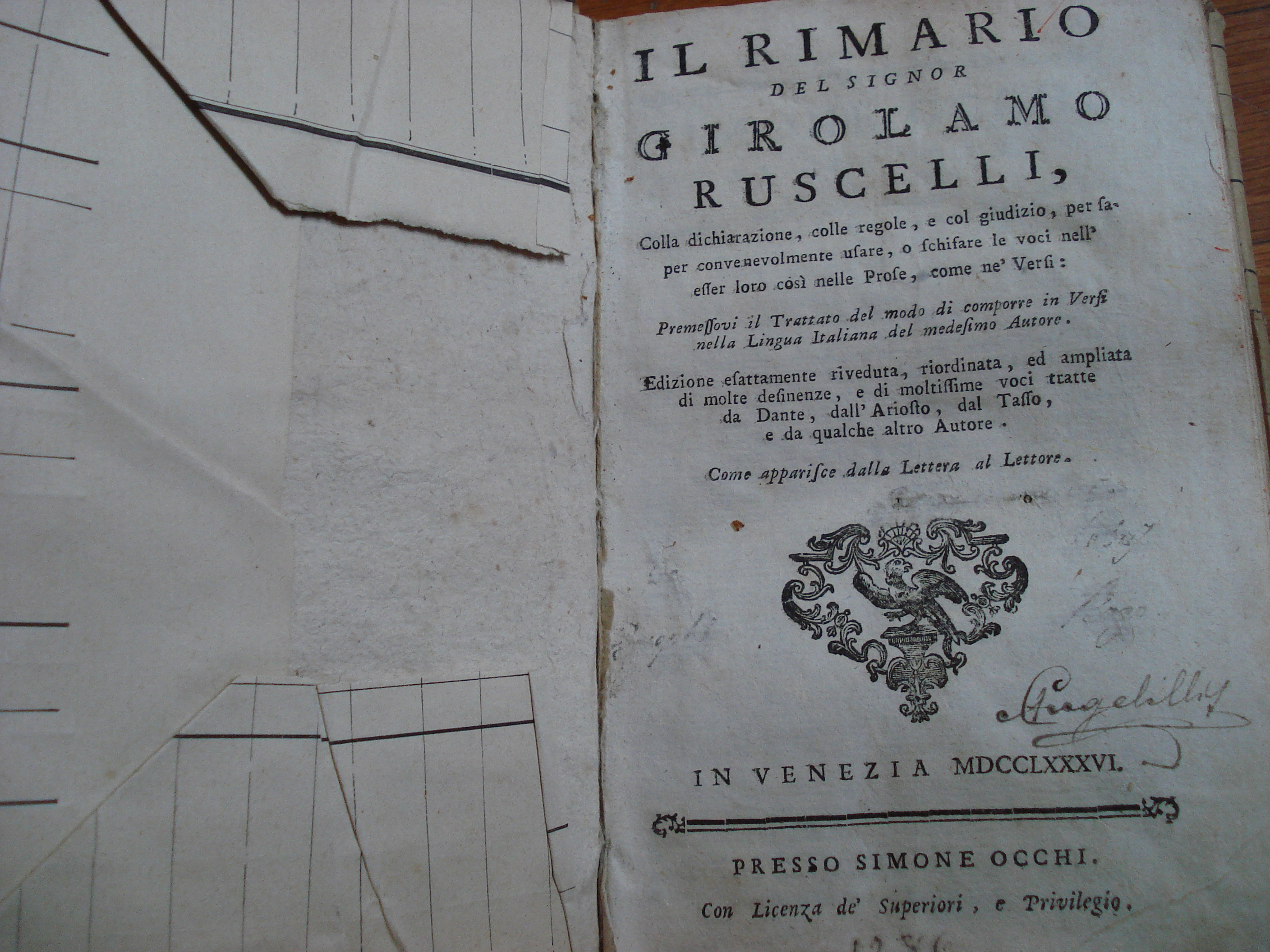 LIBRO DEL 1700