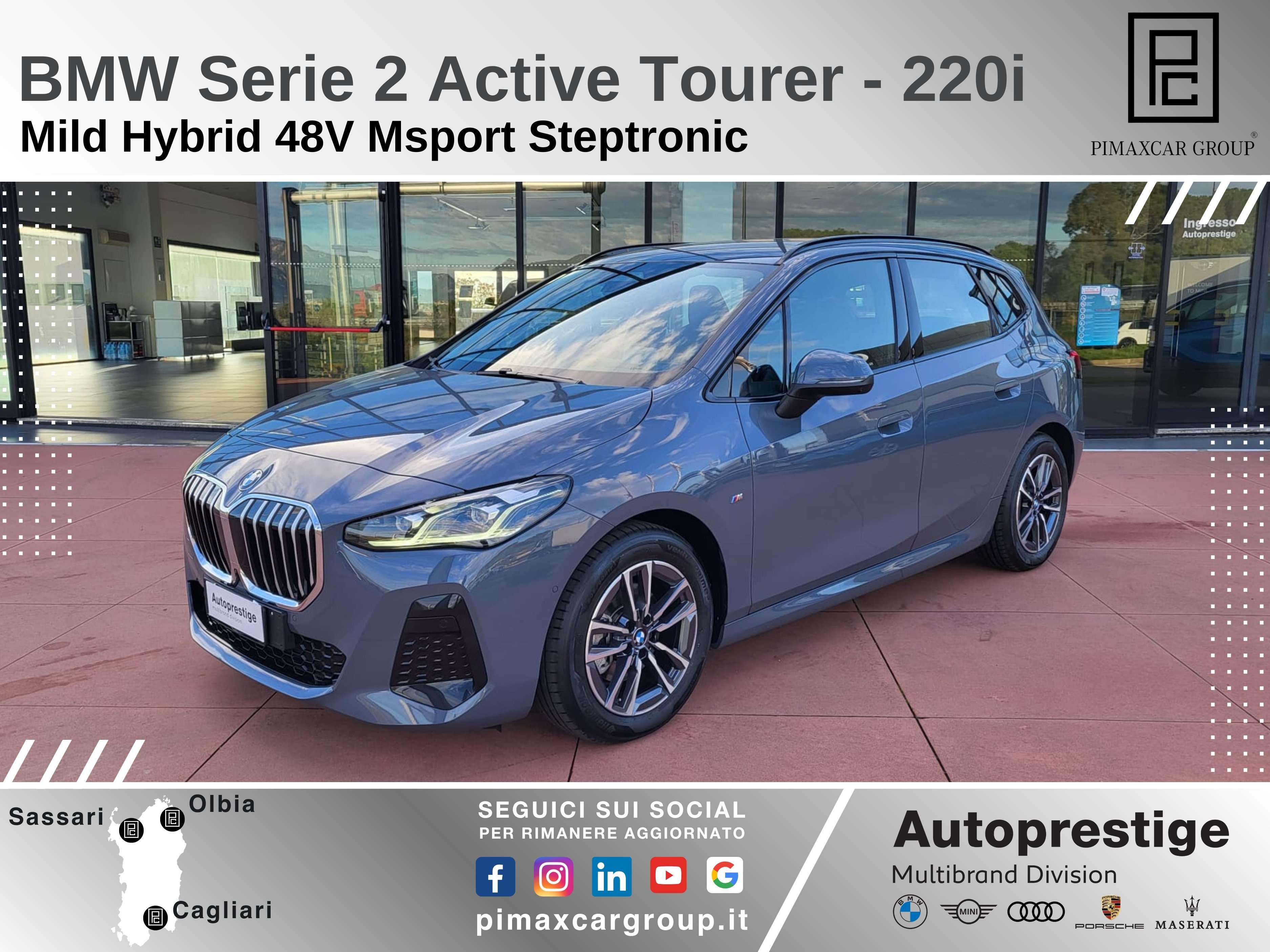 BMW 220220i Active Tourer mhev 48V Msport auto