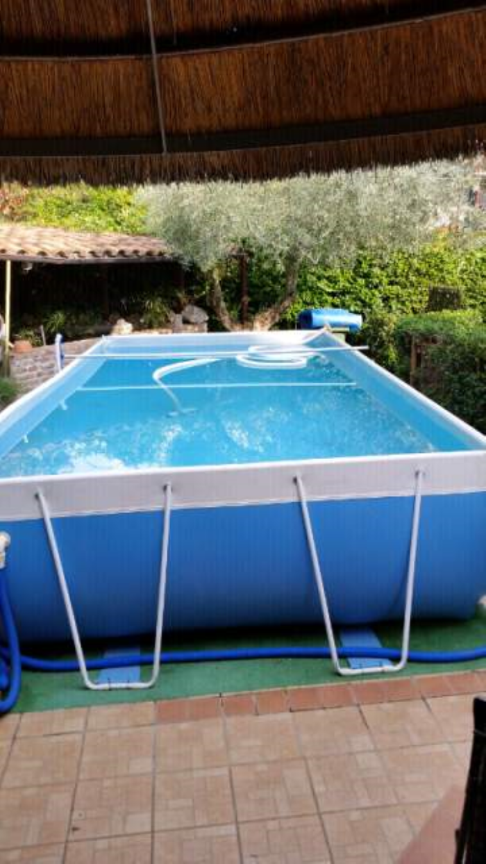 PISCINA DOLCEVITA GOLD LAGHETTO, MISURA 6,50X 3,50 X 1,20