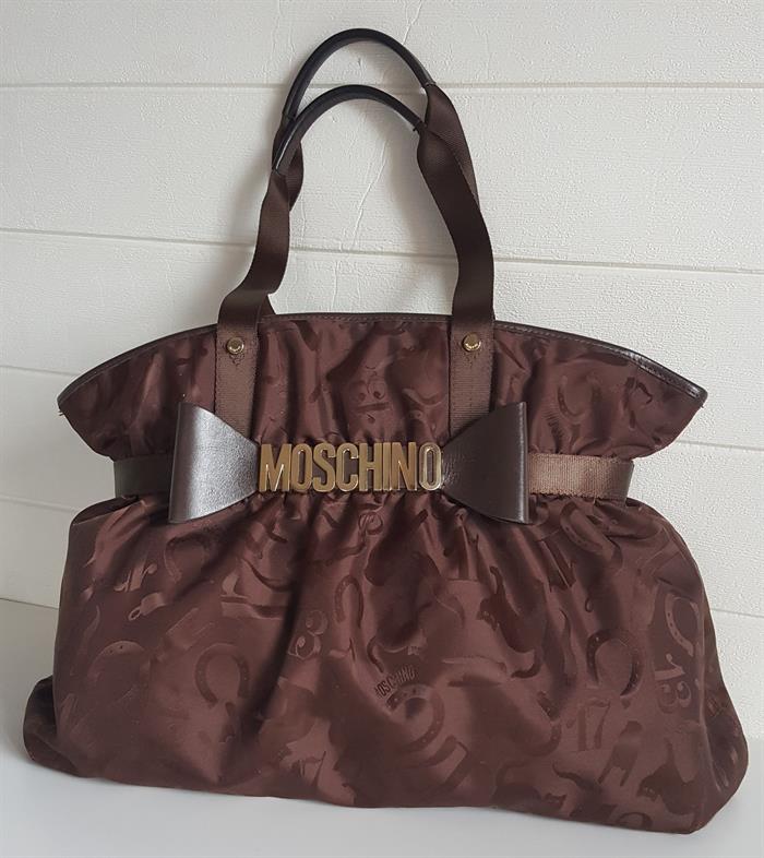 BORSA MOSCHINO TELA