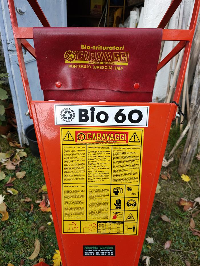 BIOTRITURATORE CARAVAGGI BIO 60