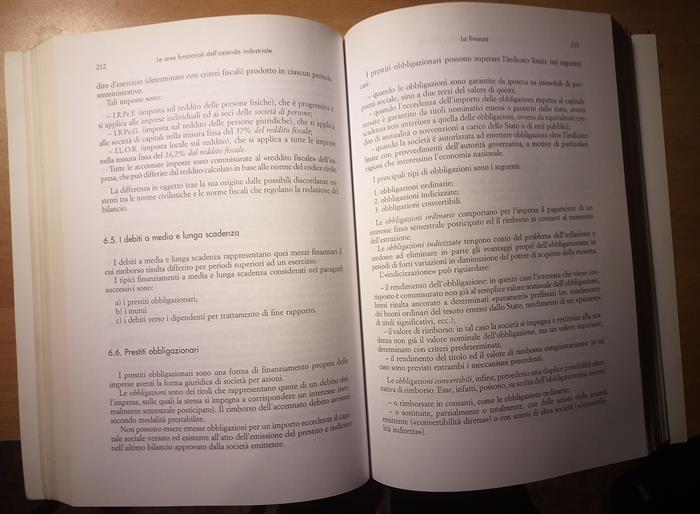 LIBRO "LEZIONI DI ECONOMIA AZIENDALE"