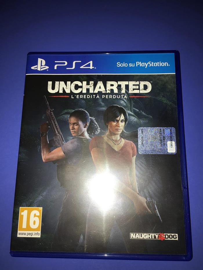 UNCHARTED L'EREDITA' PERDUTA PS4