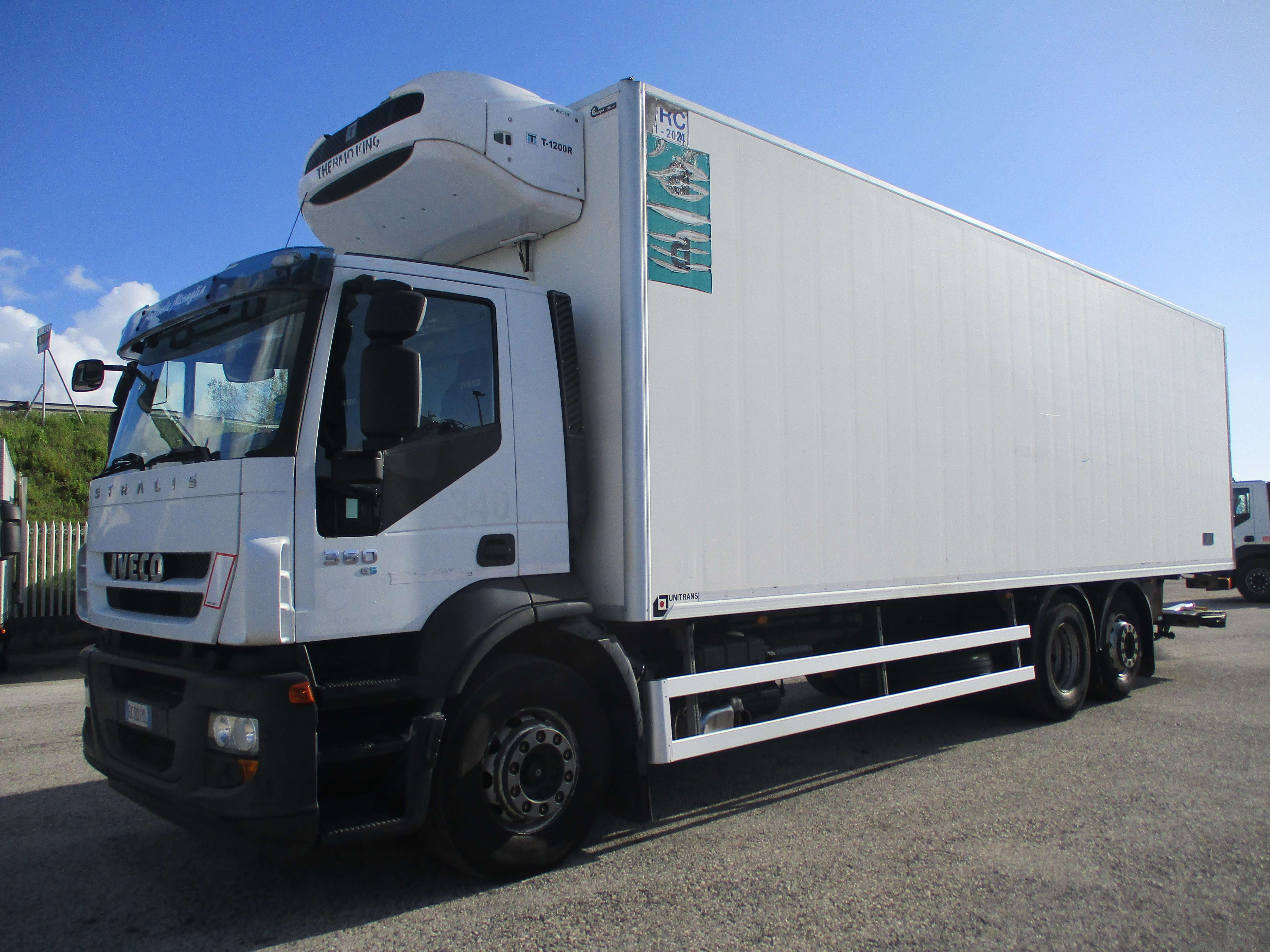 Iveco STRALIS 260/36 E5 9.60 FRIGO+PEDANA FRC 01/24 ZF