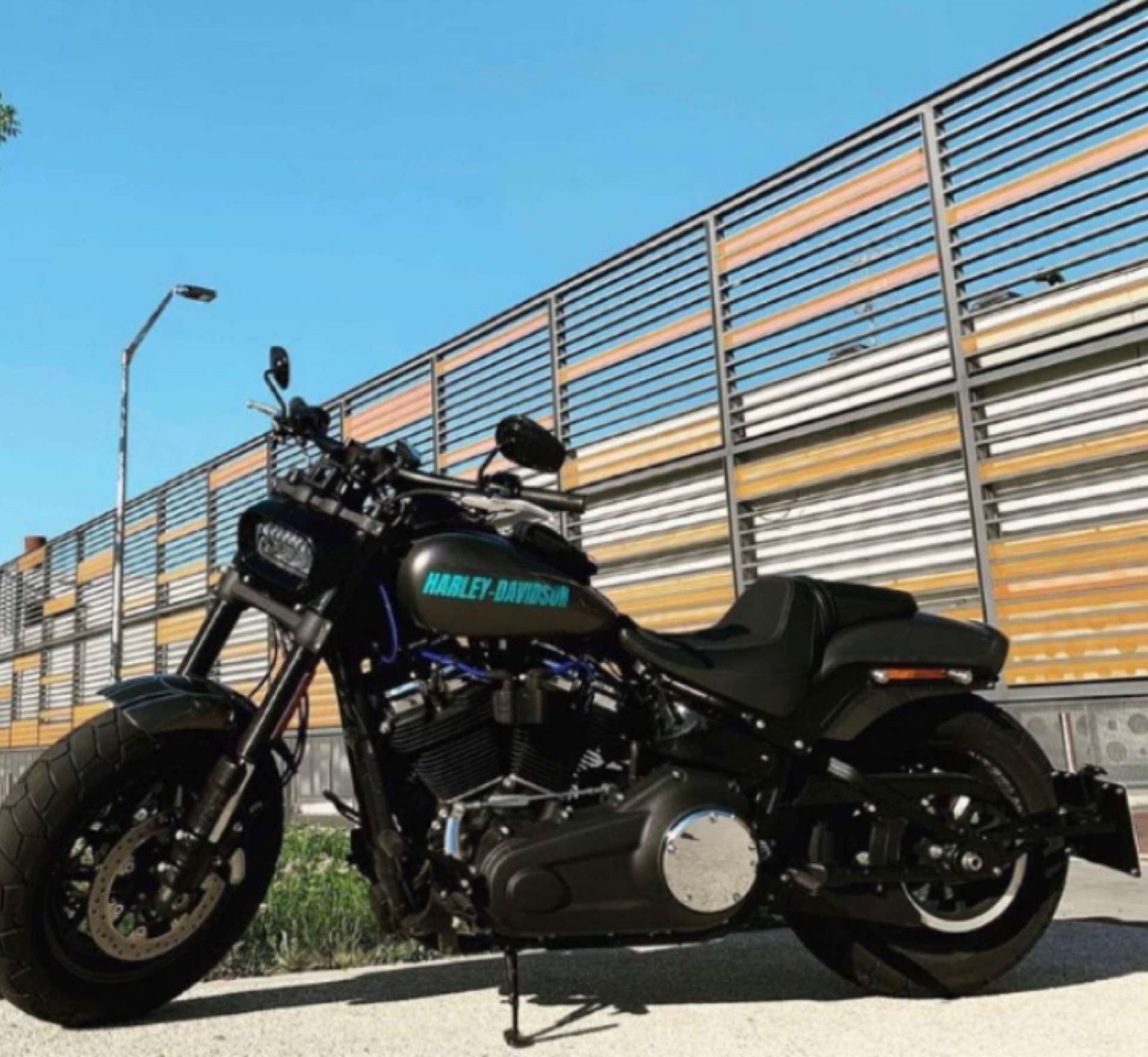 Harley-Davidson Fat BobFat Bob Stage II - Grey/Blue Miami