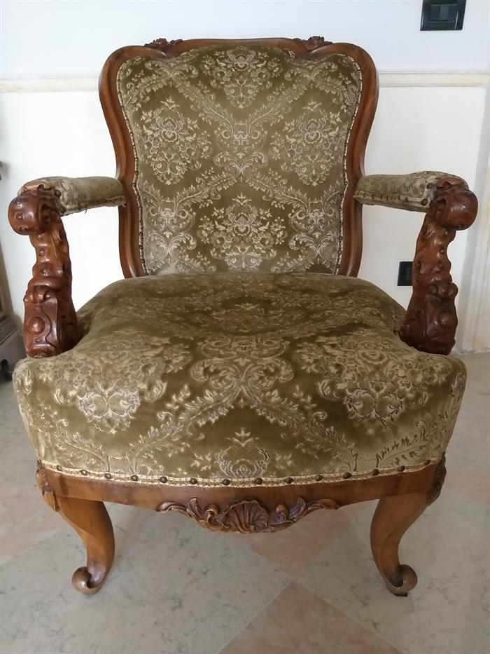 POLTRONA A BERGERE DEL 1800