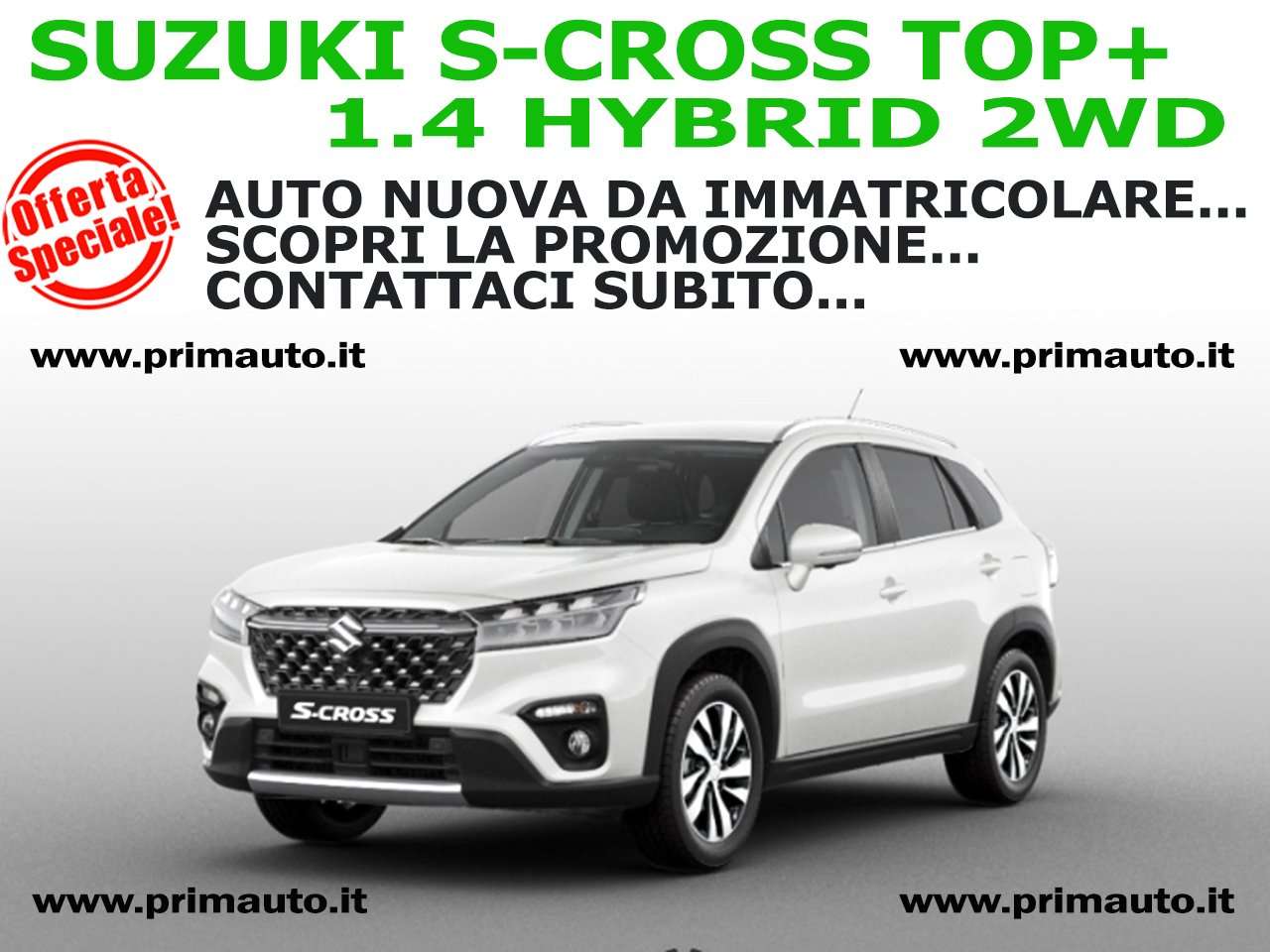 Suzuki SX4 S-Cross1.4 Hybrid "Top+" 2wd - NUOVA! OFFERTA - (#0623)