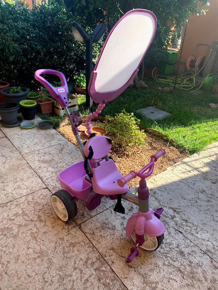 TRICICLO LITTLE TIKES ROSA