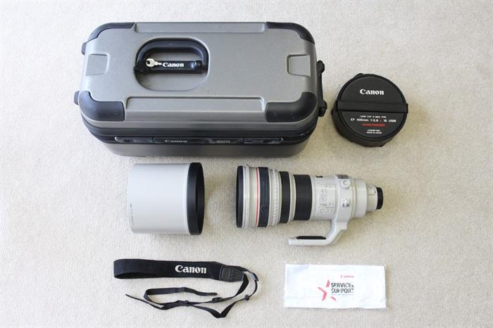 CANON EF 400 MM F / 2,8 L IS USM LENS