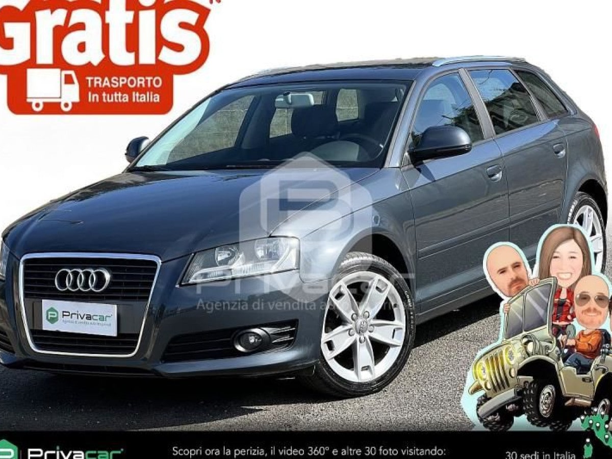 AUDI A3 2ª serie A3 SPB 1.6 TDI 105 CV CR Ambiente