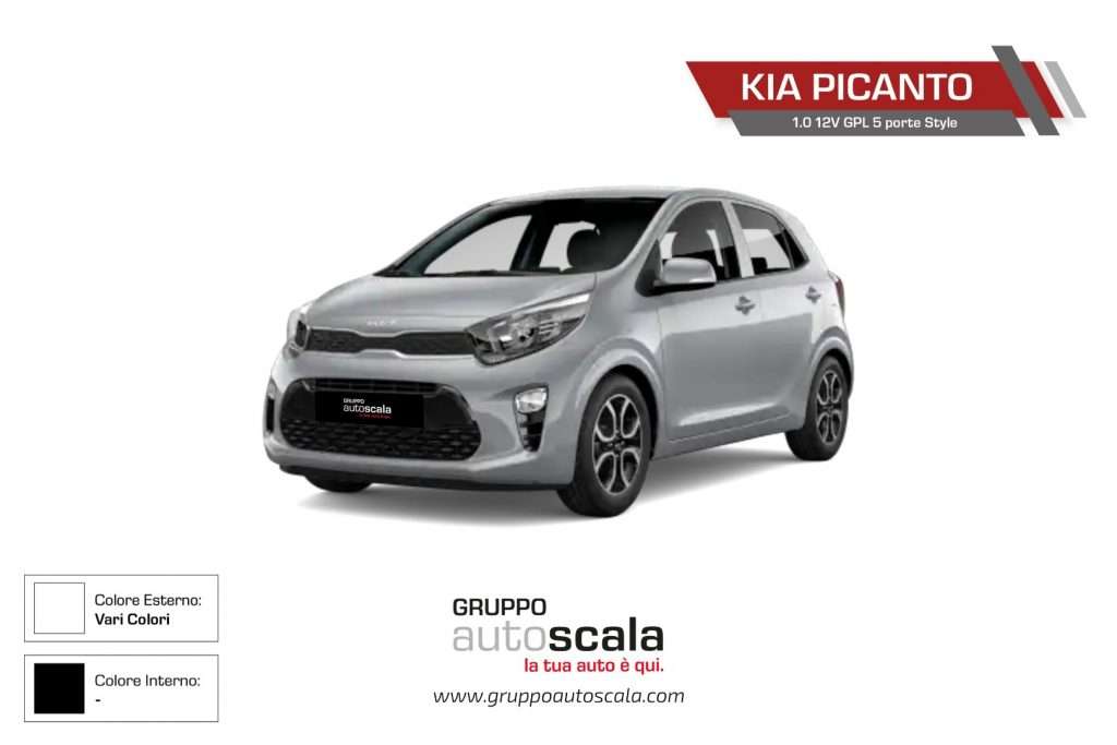 Kia Picanto1.0 12V GPL 5 porte Style