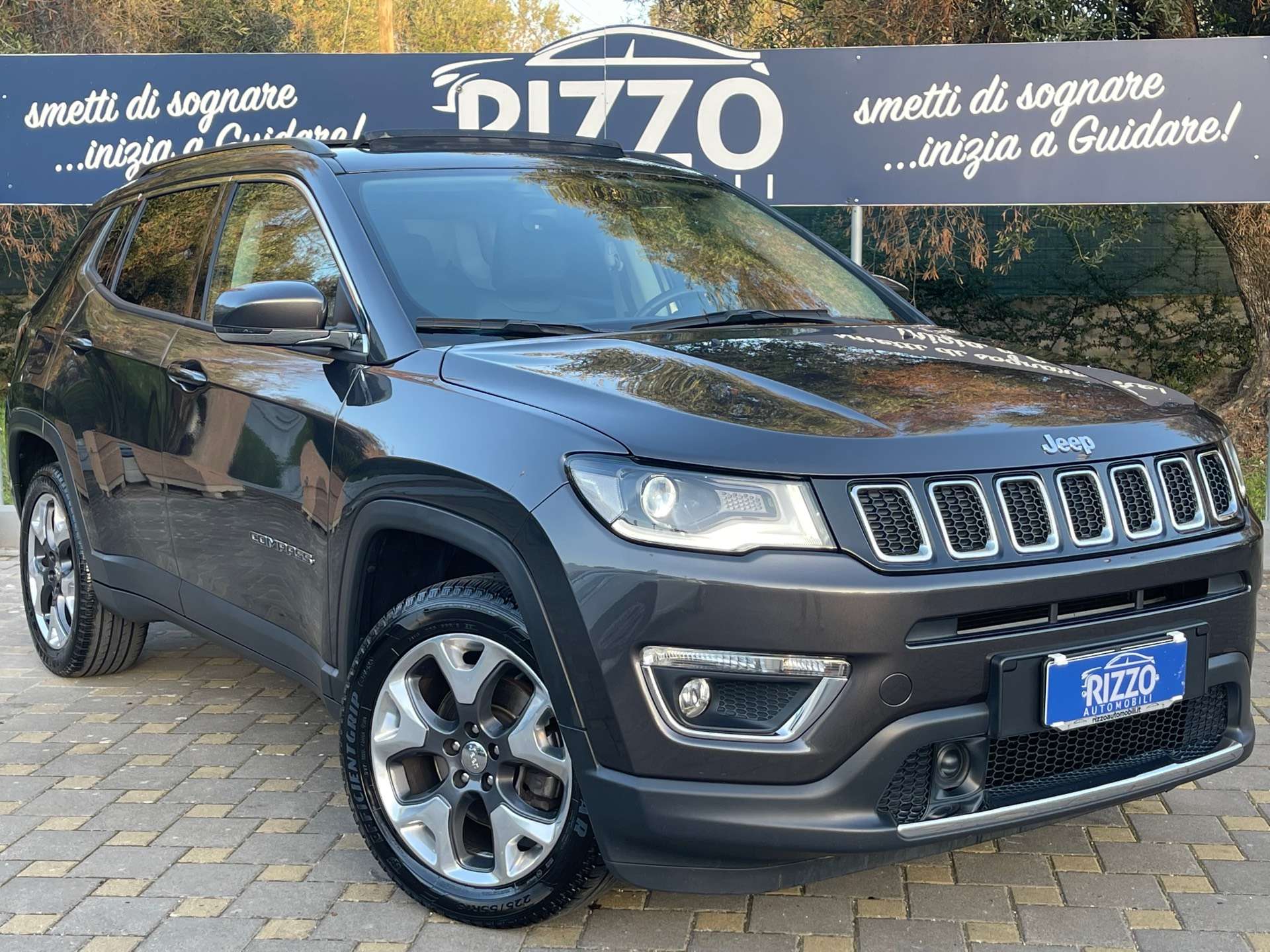 Jeep Compass1.6MJT 120CV LIMITED TETTO PELLE NAVI LED CAMERA