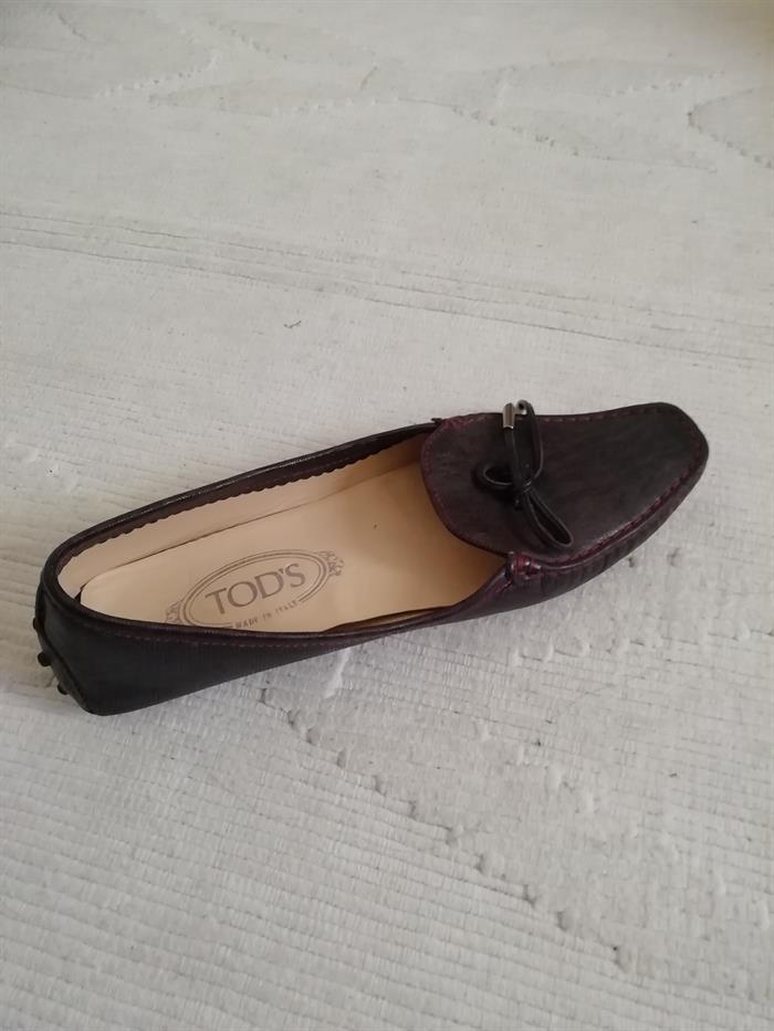 MOCASSINO TOD'S PITONE CON FOMMINI N.38