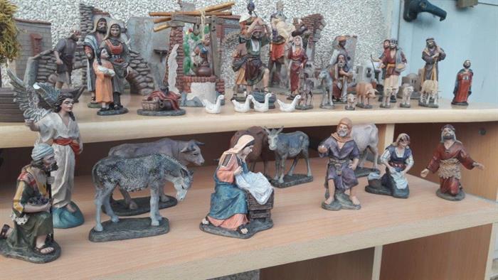 PRESEPE DA COLLEZIONE IN CERAMICA