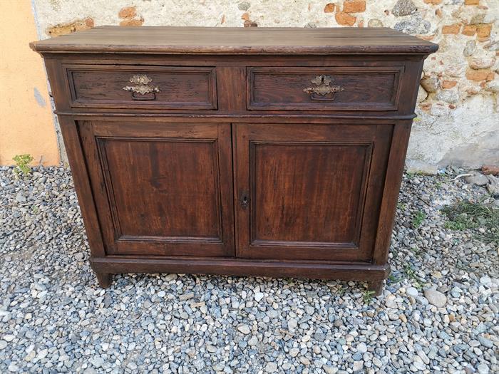 CREDENZA IN NOCE EPOCA 800