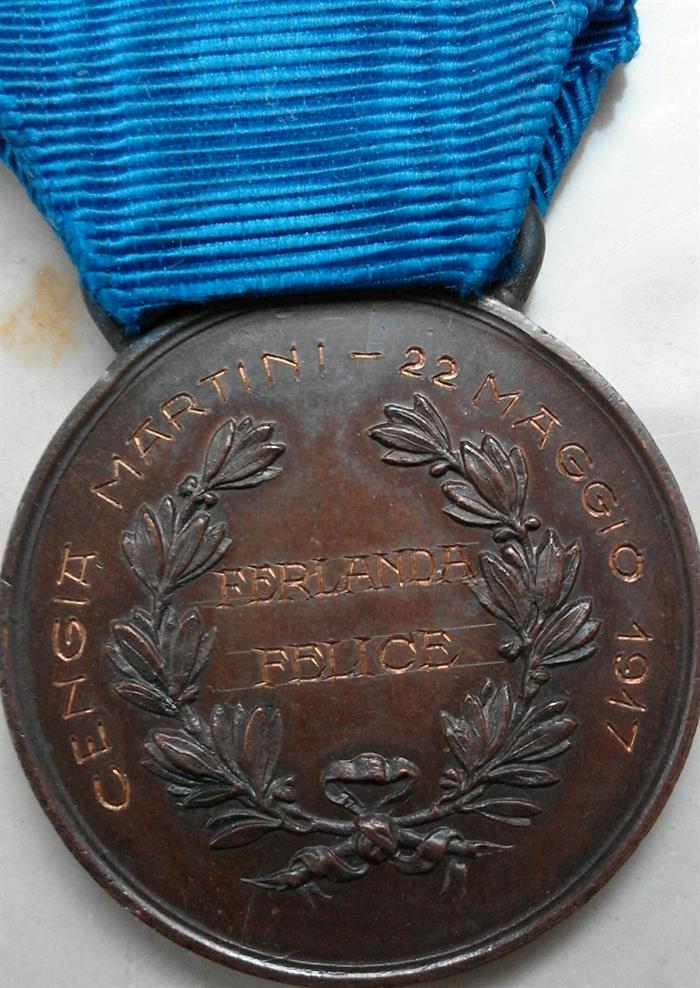 MEDAGLIA AL VALORE MILITARE 1917