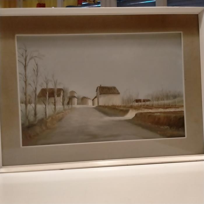 QUADRO AD OLIO FAMOSO PITTORE PIEMONTESE