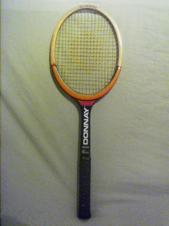 RACCHETTA TENNIS VINTAGE DONNAY ALLWOOD BORG AUTOGRAPH