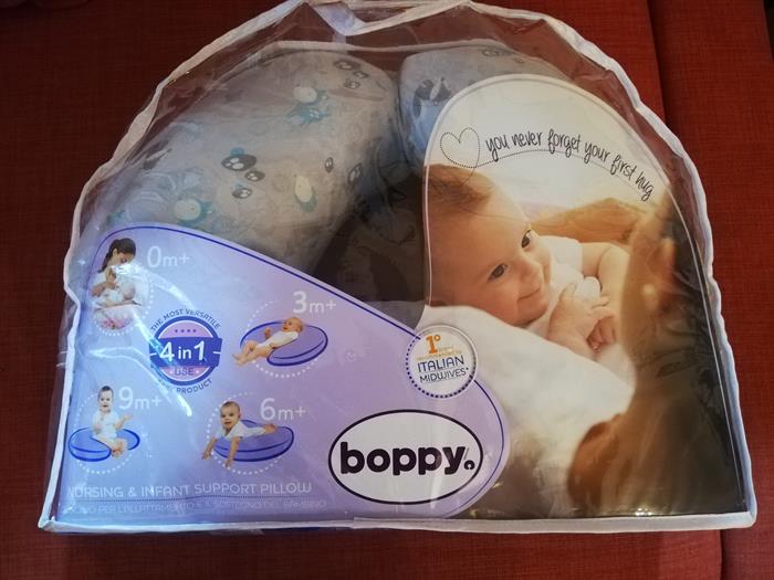 CUSCINO BOPPY ALLATTAMENTO E SOSTEGNO BIMBO