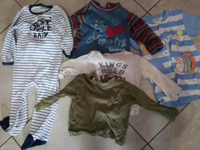 5 PEZZI VESTITI BIMBO 2 ANNI