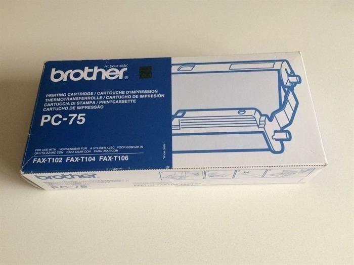 CARTUCCIA DI STAMPA NUOVA BROTHER PC-75 FAX NASTRO CASSETTA