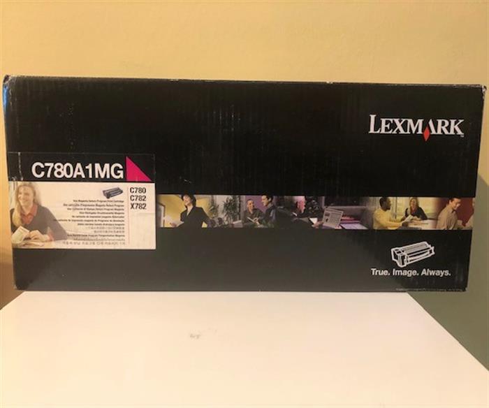 TONER MAGENTA ORIGINALE LEXMARK C780A1MG NUOVO (NS. RIF 251111/009).