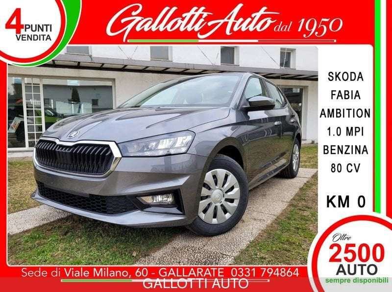 Skoda Fabia1.0 MPI EVO 80CV Ambition-PROMO GALLOTTI1950