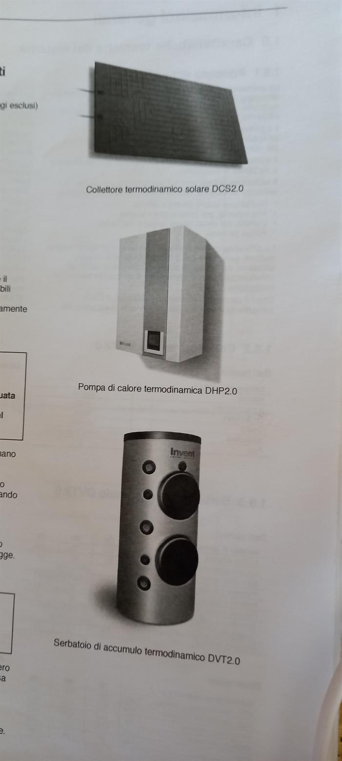 POMPA DI CALORE , COLLETTORE, SERBATOIO