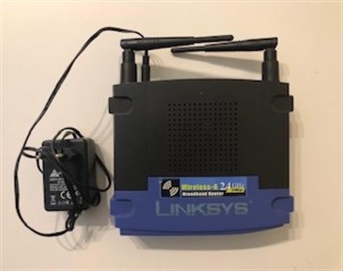 ROUTER WIRELESS-G LINKSYS BY CISCO WRT54GL USATO (NS. RIF. 130719/002).