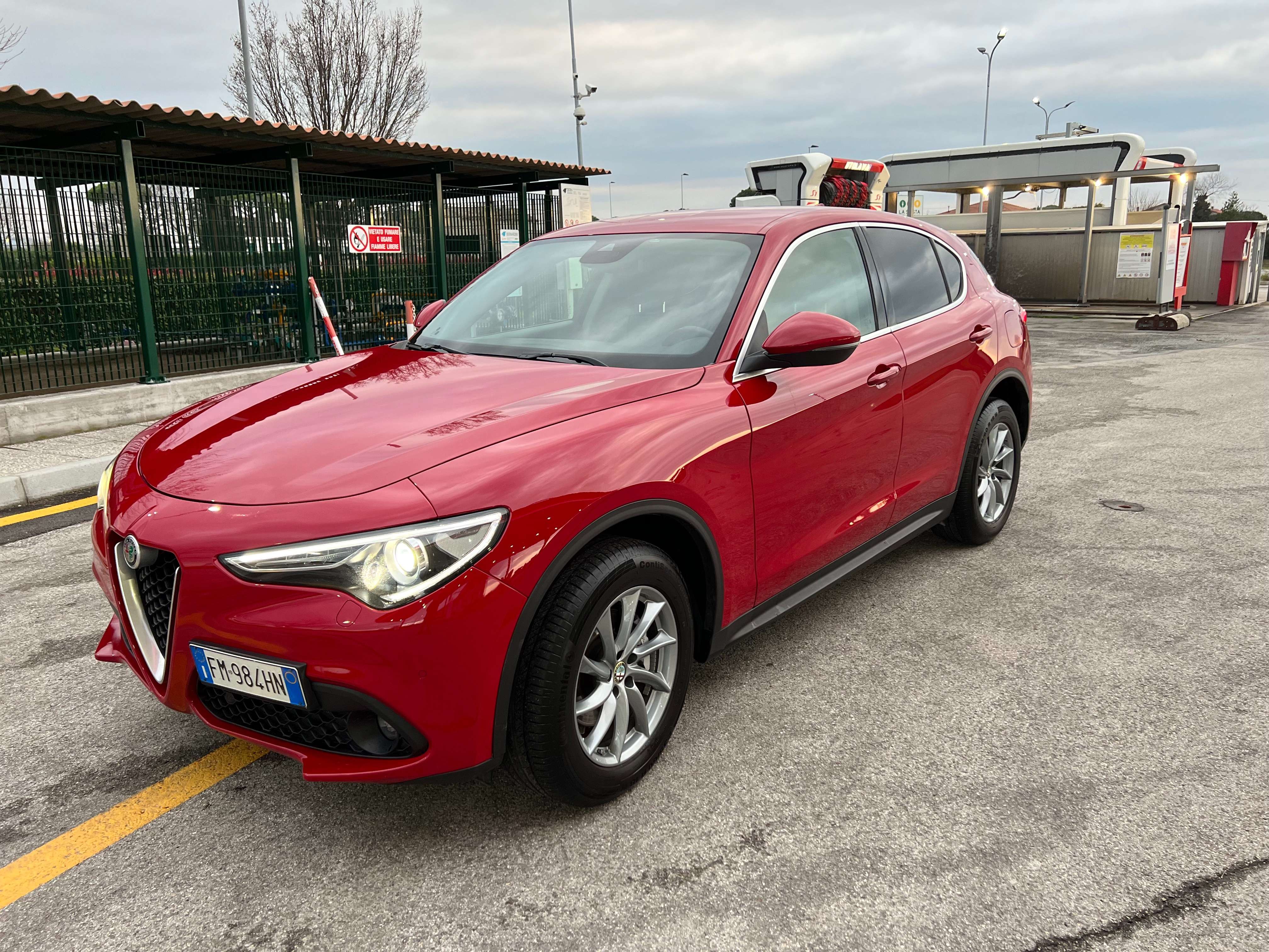 Alfa Romeo Stelvio2.2 t Executive Q4 210cv PERFETTA  GANCIO TRAINO