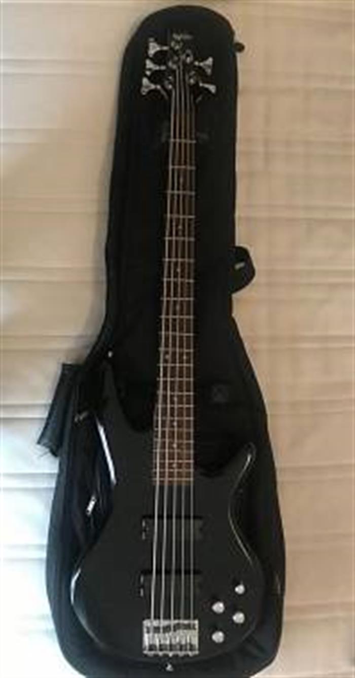 IBANEZ GSR205 BLACK 5 CORDE