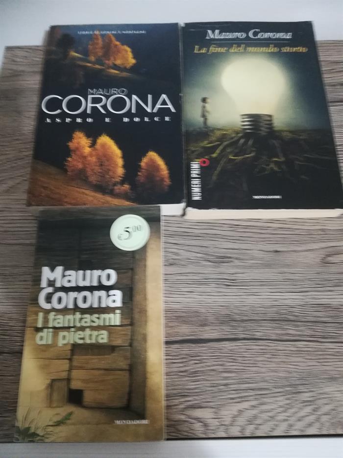 LIBRI MAURO CORONA E MARCELLO SIMONI