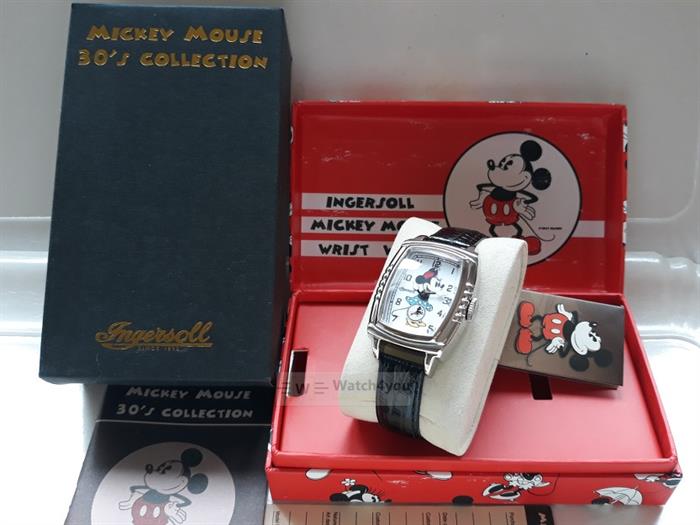 OROLOGIO DONNA INGERSOLL DISNEY MICKEY MOUSE VINTAGE STYLE