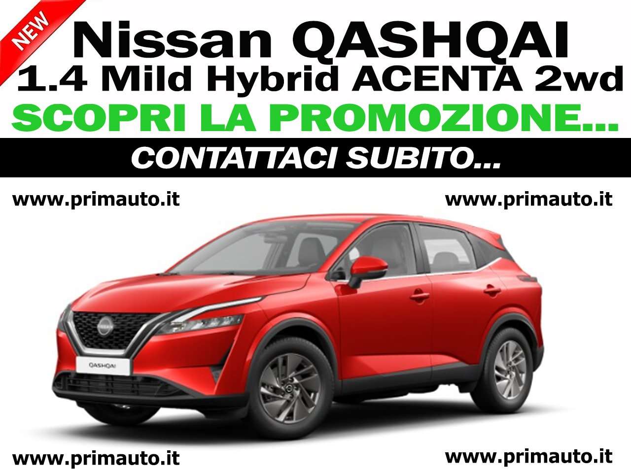 Nissan QashqaiMild Hybrid 140 Man 2WD 140 CV "Acenta" - OFFERTA!