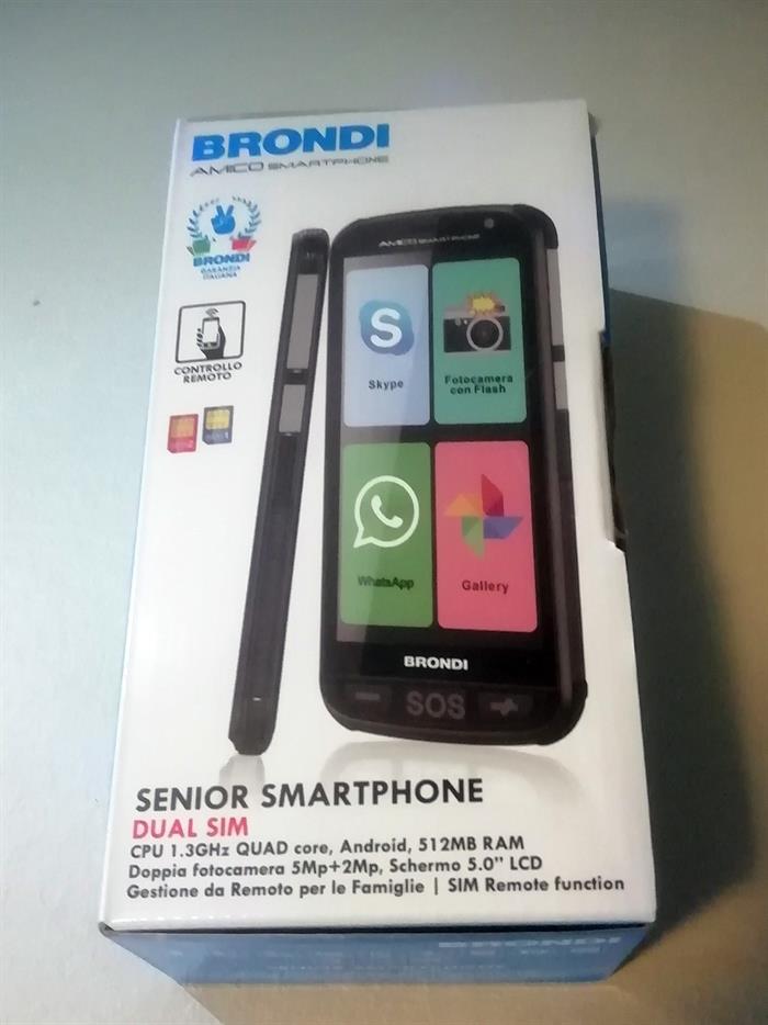 AMICO SMARTPHONE BRONDI NUOVO