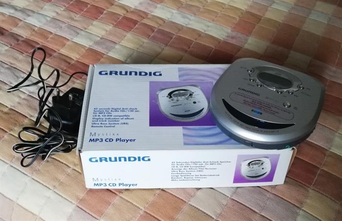 LETTORE CD-MP3 PORTATILE GRUNDIG MYSTIXX-CDP9200 SPDC