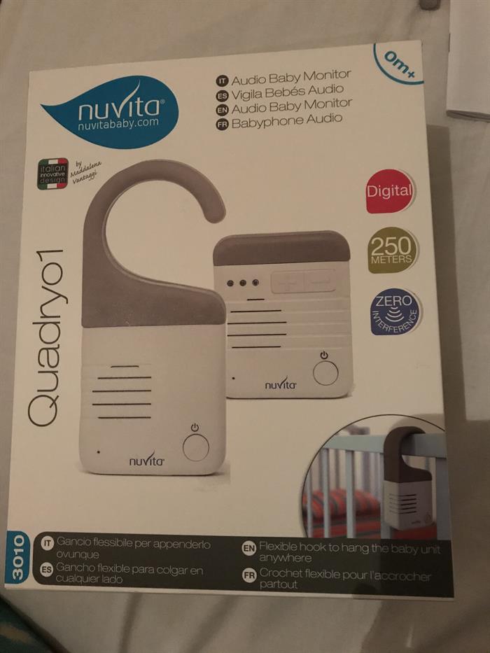 AUDIO BABY MONITOR NUVITA