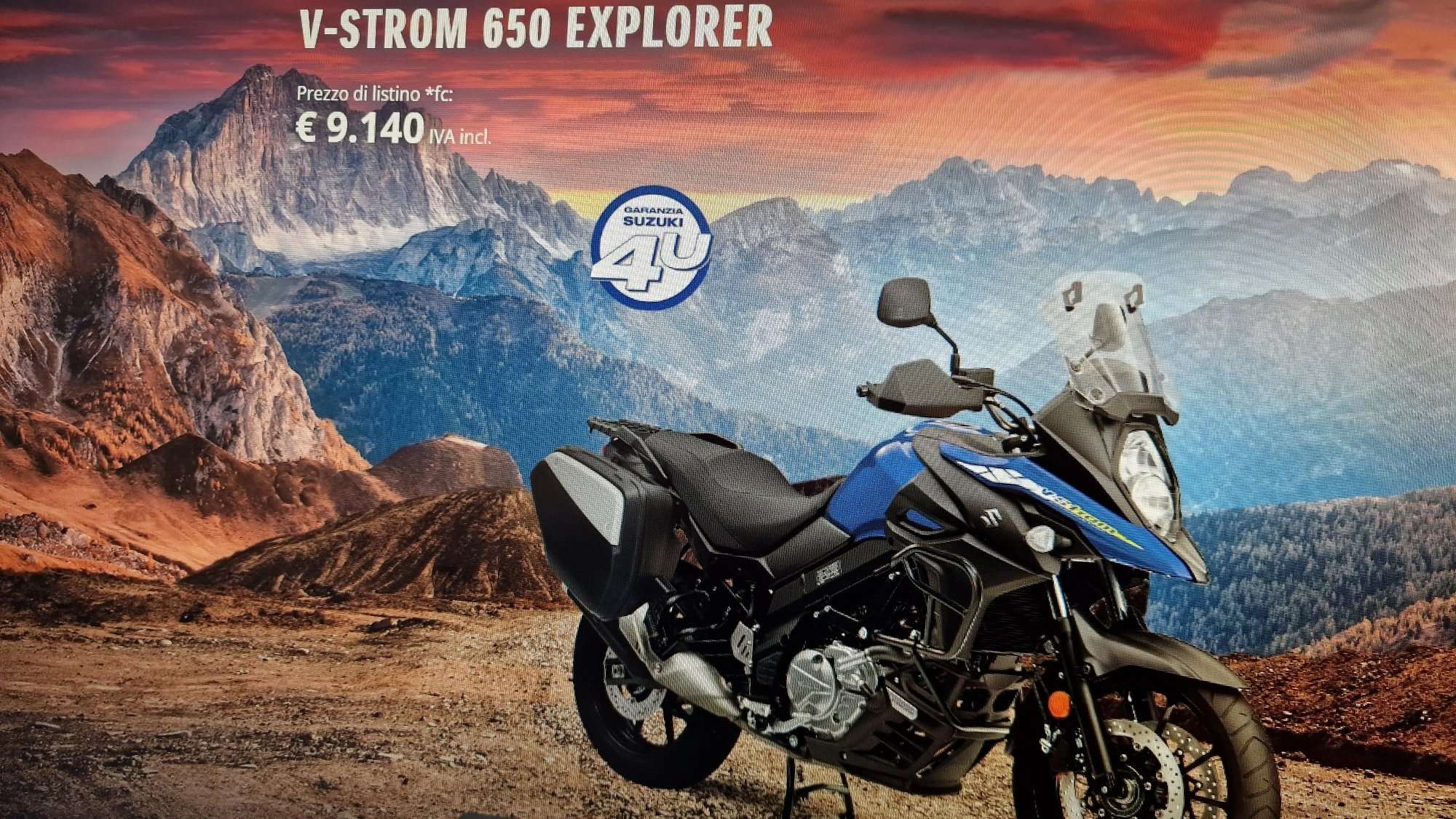 Suzuki V-Strom 650NUOVO MODELLO EXPLORER