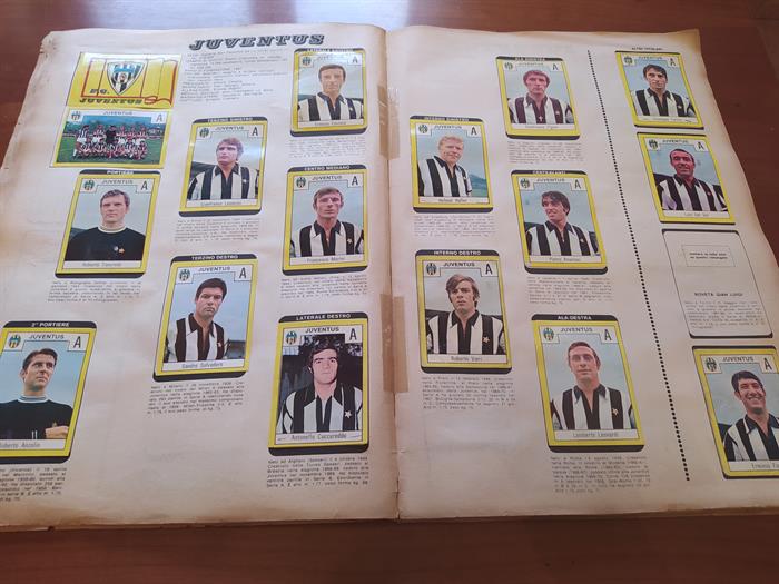 ALBUM FIGURINE CALCIATORI RELÍ DEL 1969/70 PER INUTILIZZO