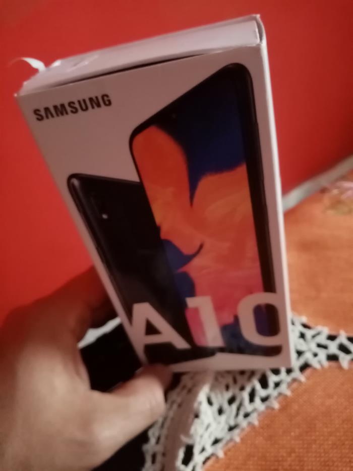 SAMSUNG A 10 GALAXY BLACK