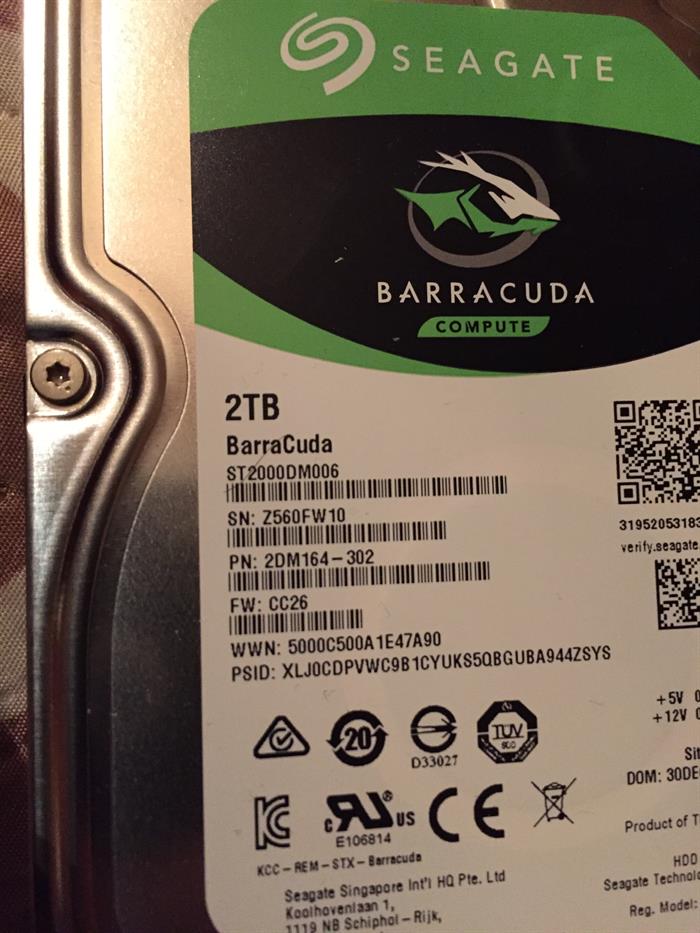 HARD DISK SATA 2 TB