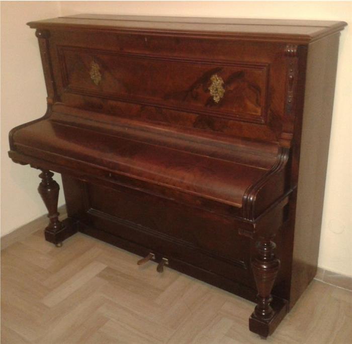 PIANOFORTE VERTICALE ACUSTICO PIU' SAXOFONO TENORE PIU' ORGANO ELETTRONICO