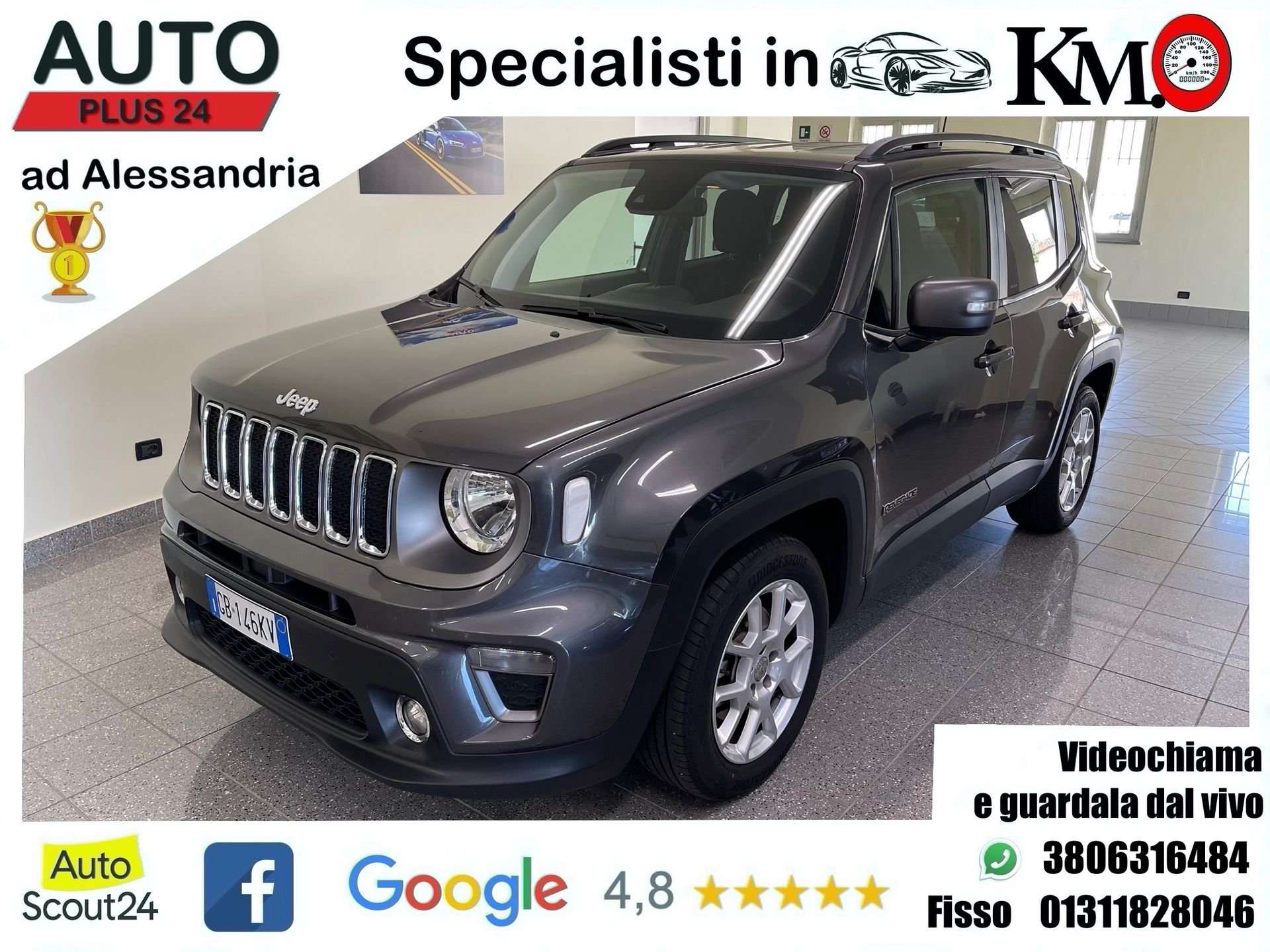 Jeep Renegade1.3 T4 DDCT Limited, CAMBIO AUTO - BELLISSIMA