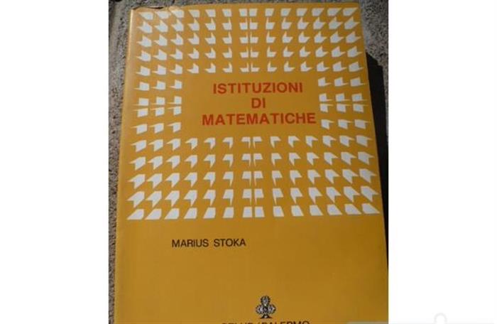 LIBRO ISTITUZIONI DI MATEMATICA